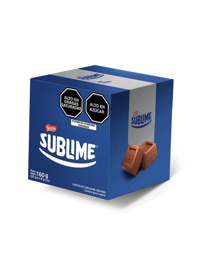 Chocolate Sublime 160gr Delivery Lima y Callao